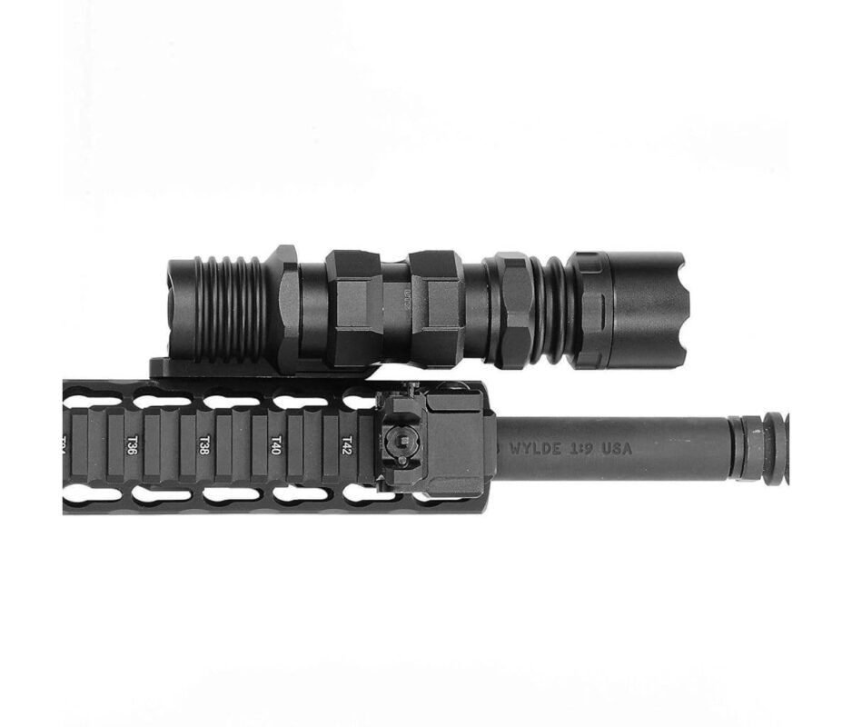 - UTG Keymod Offset Flashlight Ring Mount, Matte Black - AR15Discounts