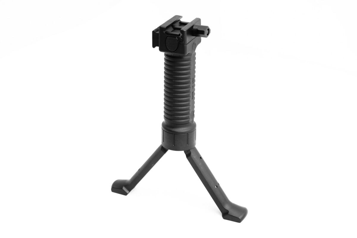 Bipod Grip - Combination Vertical Grip and Bipod - Black