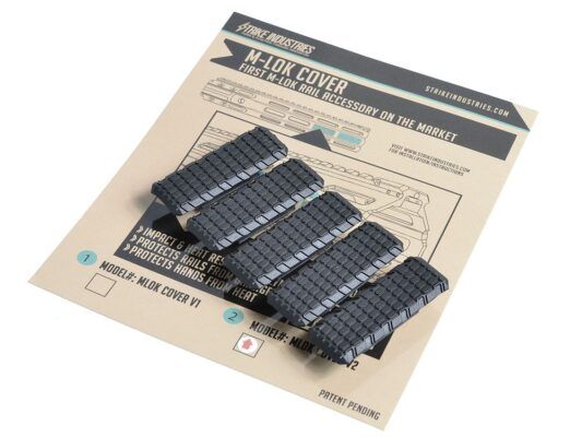 - Strike Industries M-LOK Rail Covers - V2 - (Black, FDE) - AR15Discounts