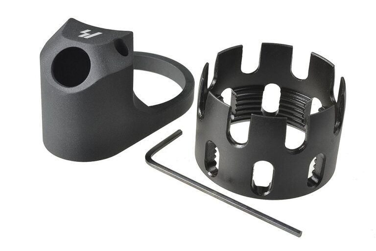 - AR-15 Enhanced Castle Nut & Extended QD End Plate - AR15Discounts