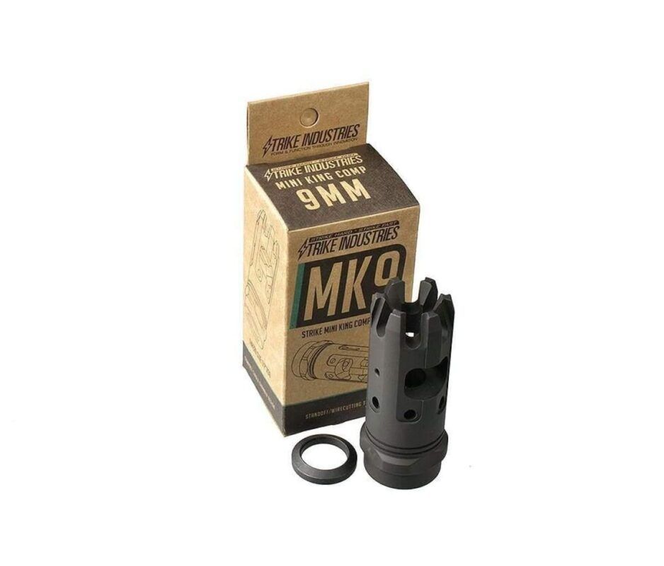 SI-MK9-Comp - Strike Industries Mini King Comp Compensator for 9MM ...