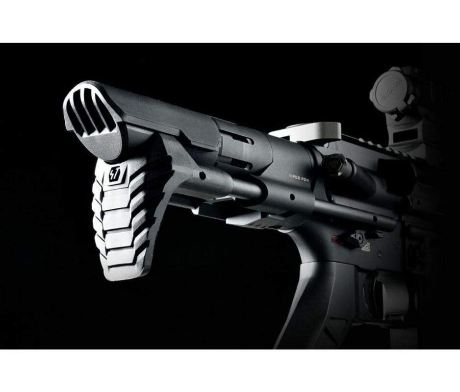 SI-VIPER-PDW-BK - Strike Industries PDW Stock - Black - AR15Discounts