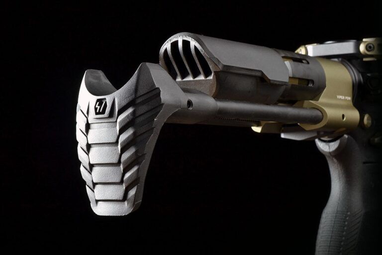 SI-VIPER-PDW-FDE - Strike Industries PDW Stock - FDE - AR15Discounts