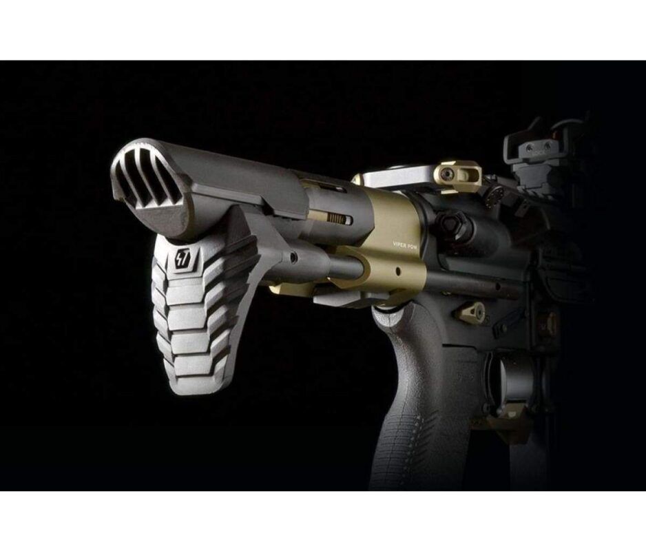 SI-VIPER-PDW-FDE - Strike Industries PDW Stock - FDE - AR15Discounts