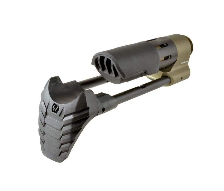 SI-VIPER-PDW-FDE - Strike Industries PDW Stock - FDE - AR15Discounts