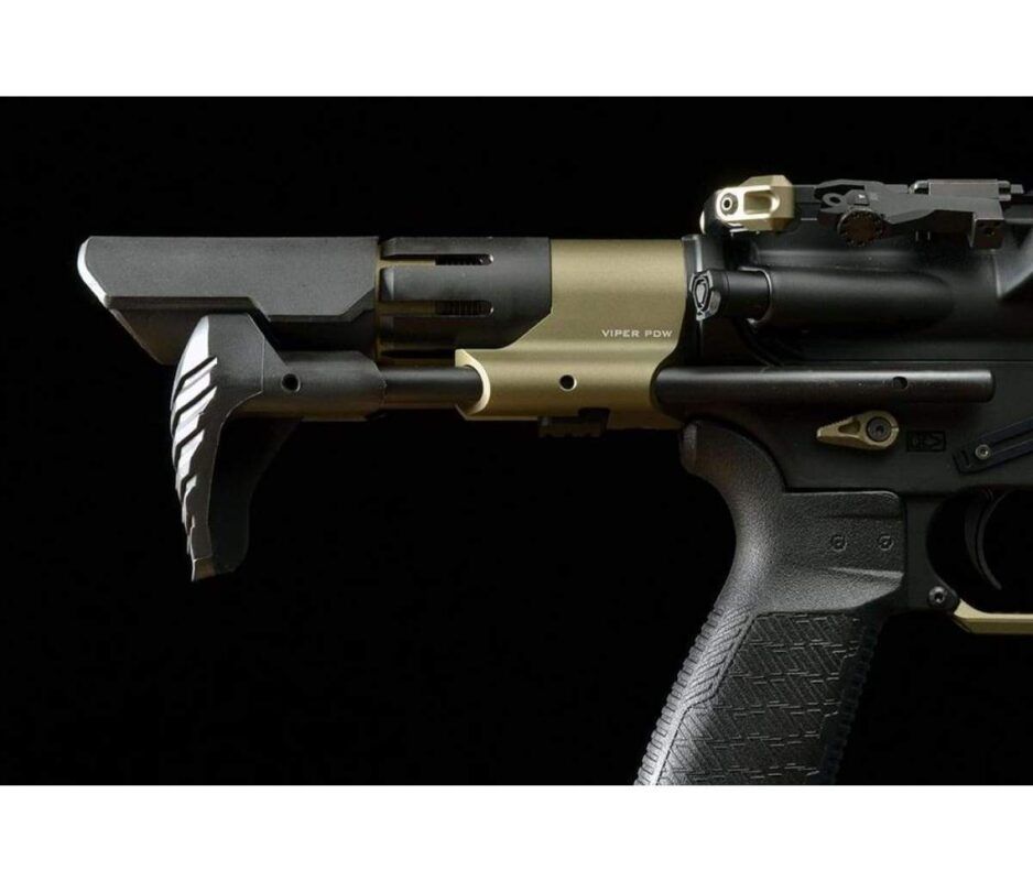 SI-VIPER-PDW-FDE - Strike Industries PDW Stock - FDE - AR15Discounts