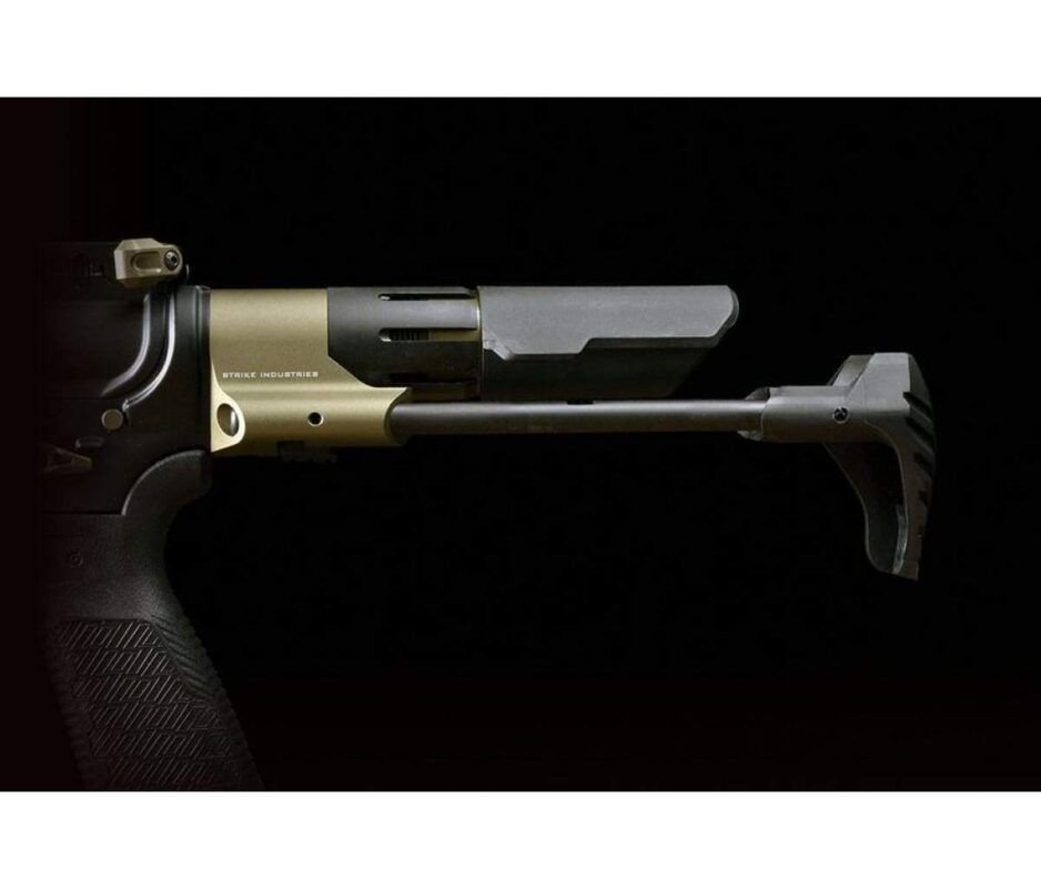 SI-VIPER-PDW-FDE - Strike Industries PDW Stock - FDE - AR15Discounts