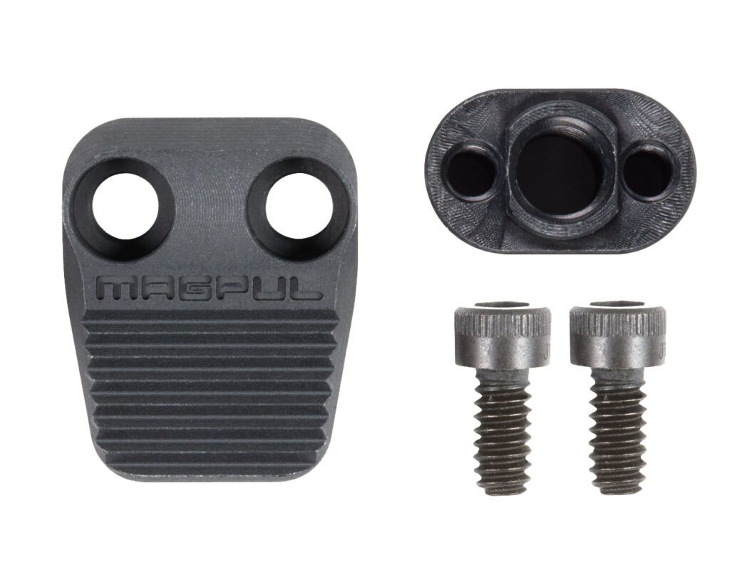 MPIMAG568BLK - Magpul Enhanced AR Magazine Release - Black - AR15Discounts