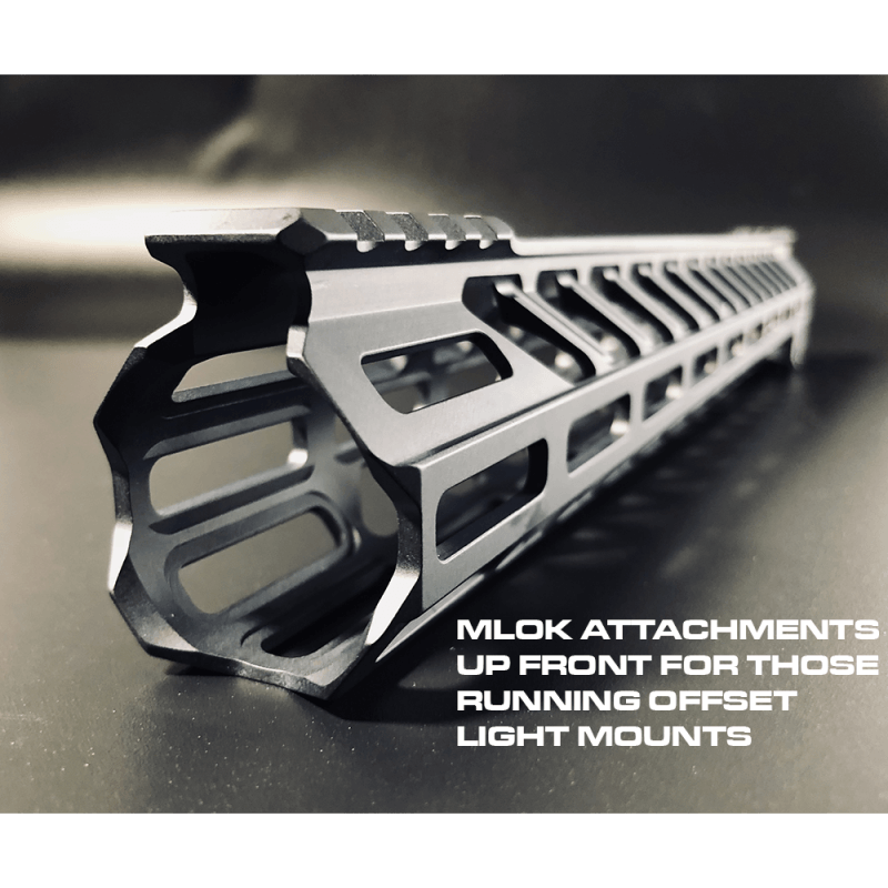 - Fortis Switch AR-15 MOD 2 Rail System M-LOK Handguard - Black ...