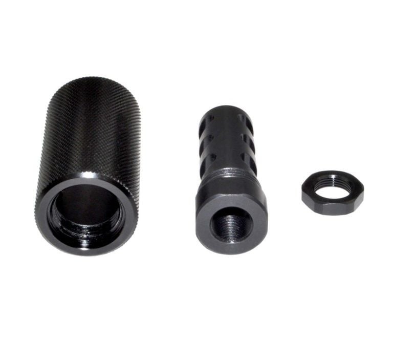 - Presma Muzzle Brake 1/2x28 w/ Blast Forwarding Device - AR15Discounts