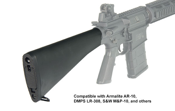UTG AR308 A2 Style Fixed Buttstock Complete Assembly - Black ...