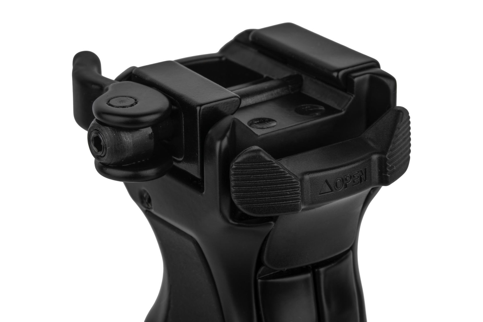 UTG D Grip with Ambi. Quick Release Deployable Bipod, Black - AR15Discounts