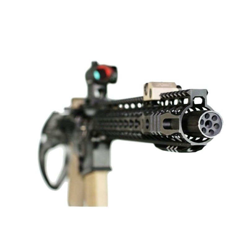 - Kaw Valley Precision 9mm Linear Comp - Black - AR15Discounts