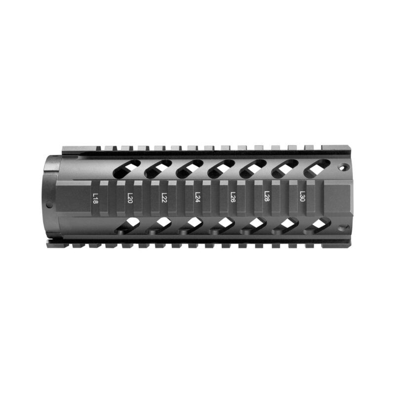 MT021 - Aim Sports 6.5" M4 Carbine Quad Rail - Black - AR15Discounts