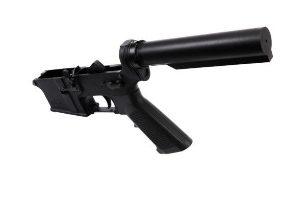 - Anderson No Logo Complete Lower Receiver - No Stock - AR15Discounts