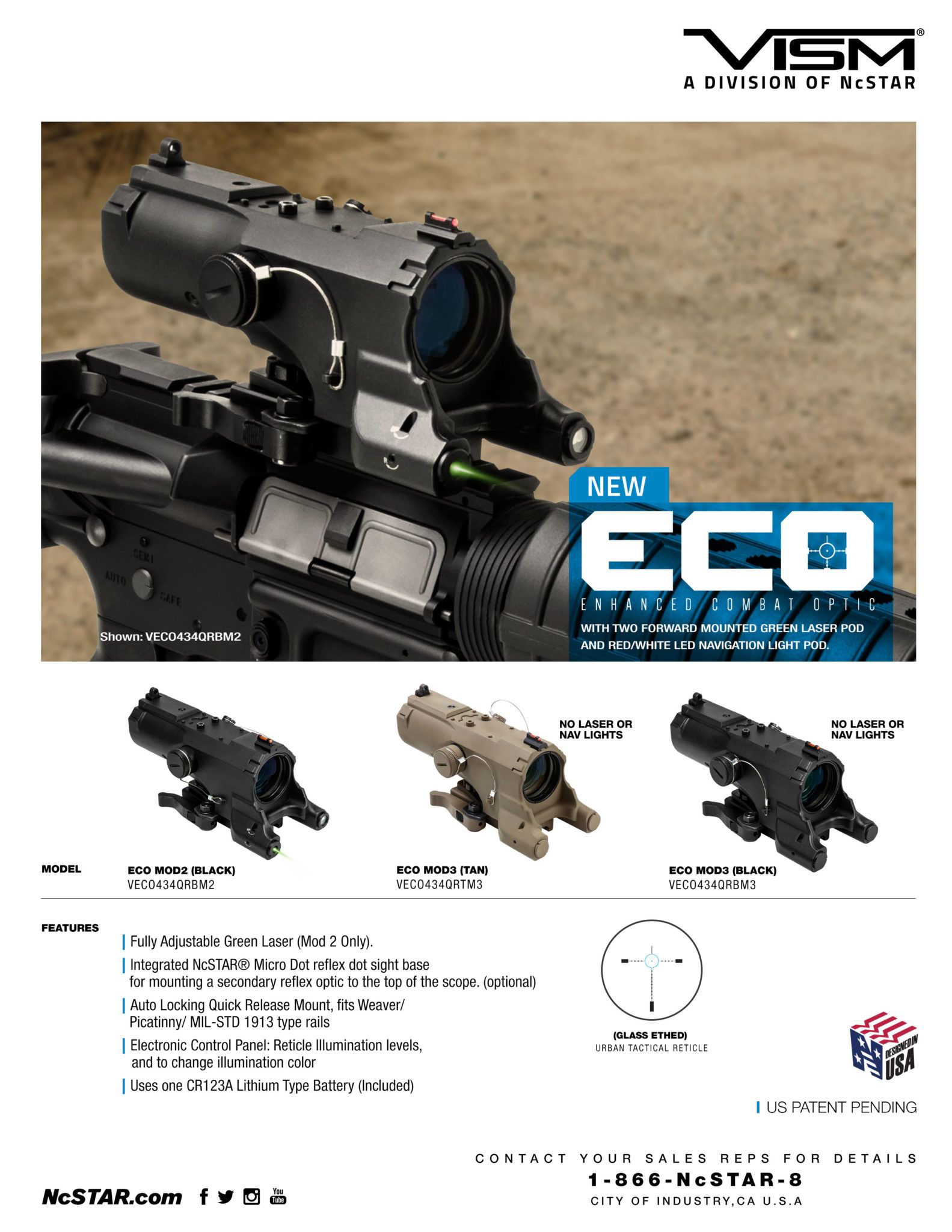 VECO434QRBM2 - VISM Magnification Scope - AR15Discounts