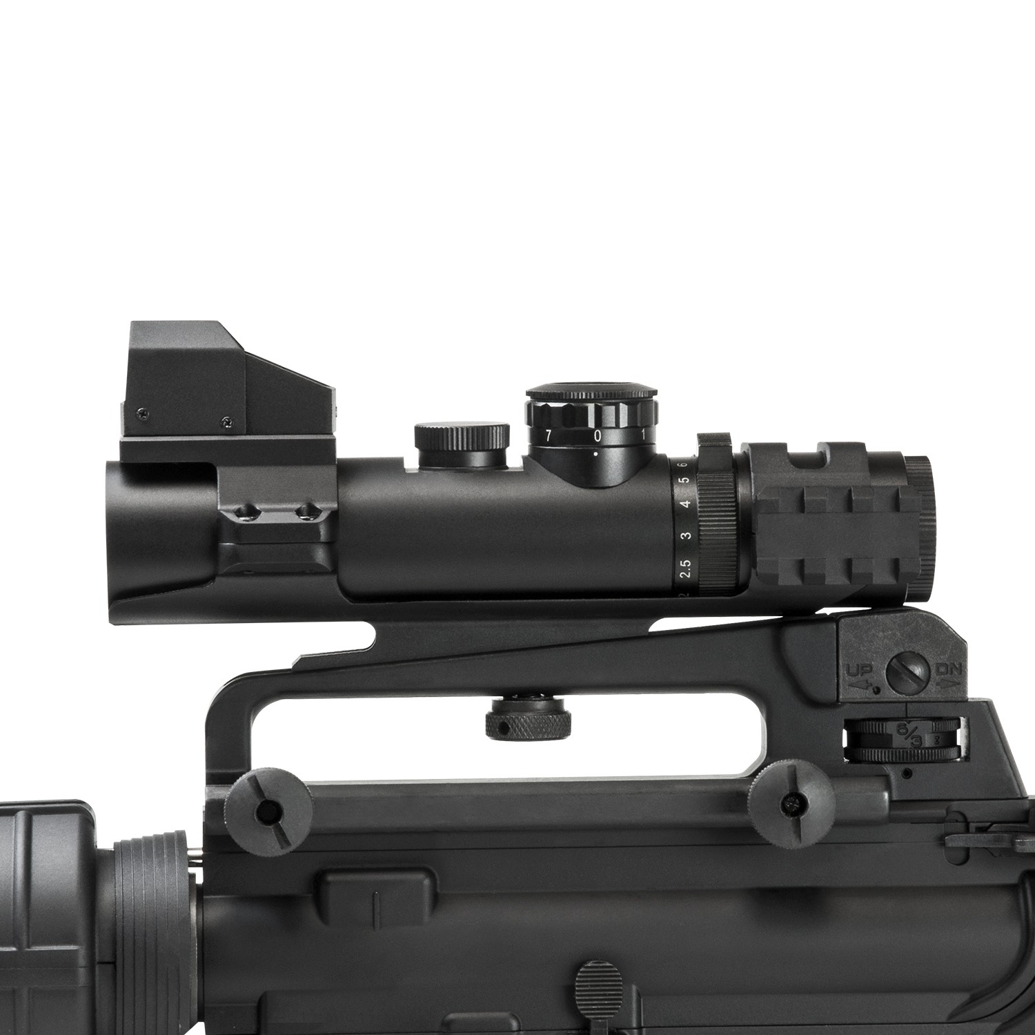 NcStar XRS Series 2-7x32 Scope w/ Modular Upper Scope Rings ...
