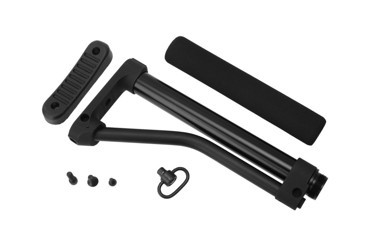 A101B - DoubleStar ARFX Skeleton Fixed Stock Assembly - Black ...