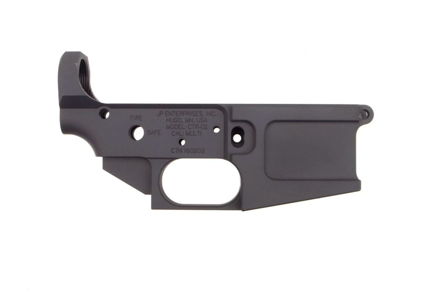 CTR02LR-BT - JP Enterprises CTR-02 Stripped Billet AR-15 Lower Receiver ...