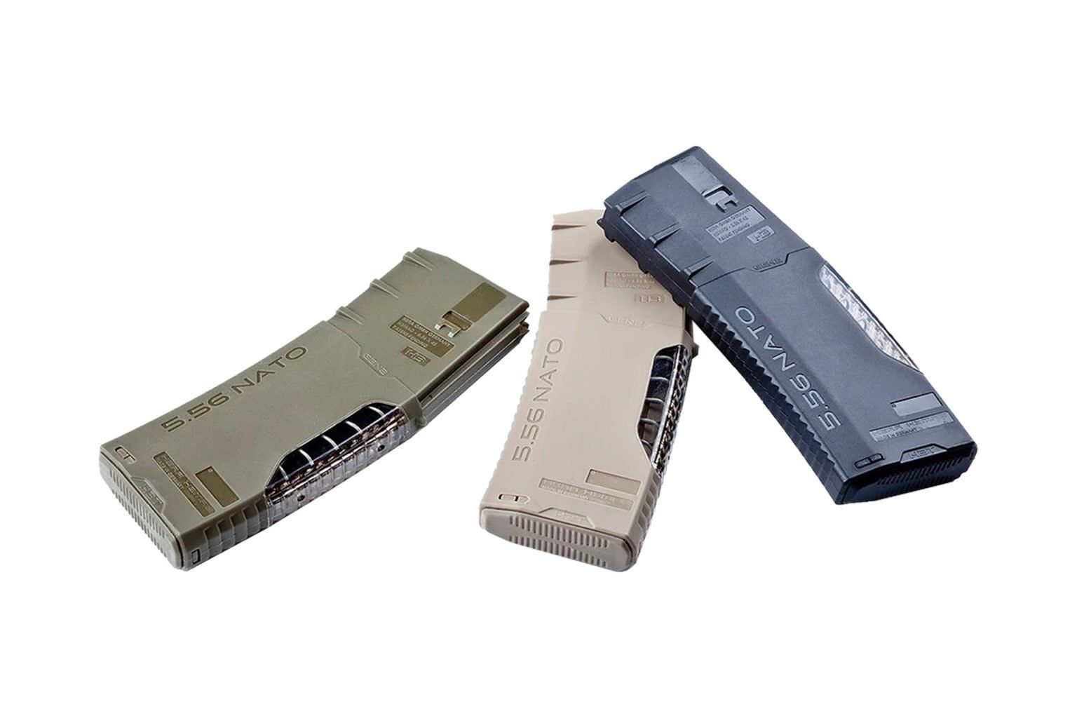 - Hera Arms H3T GEN 2 Transparent Frame 30-Round Polymer Magazine ...