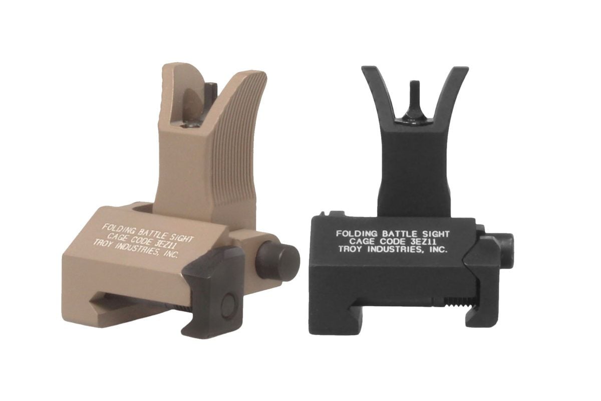 - Troy Industries M4 Folding Battle Sight - Front - AR15Discounts
