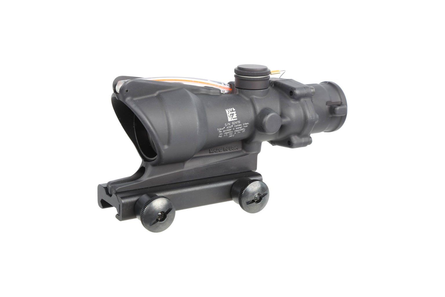 TA31F - Trijicon ACOG 4x32mm Scope - Dual Illuminated Chevron - Red ...