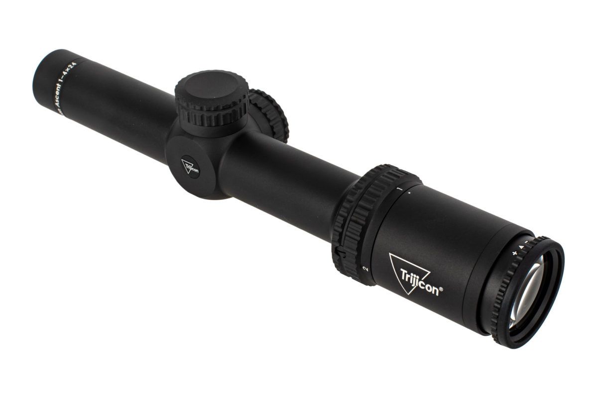 - Trijicon Ascent 1-4x24 Rifle Scope - BDC Target Holds - AR15Discounts