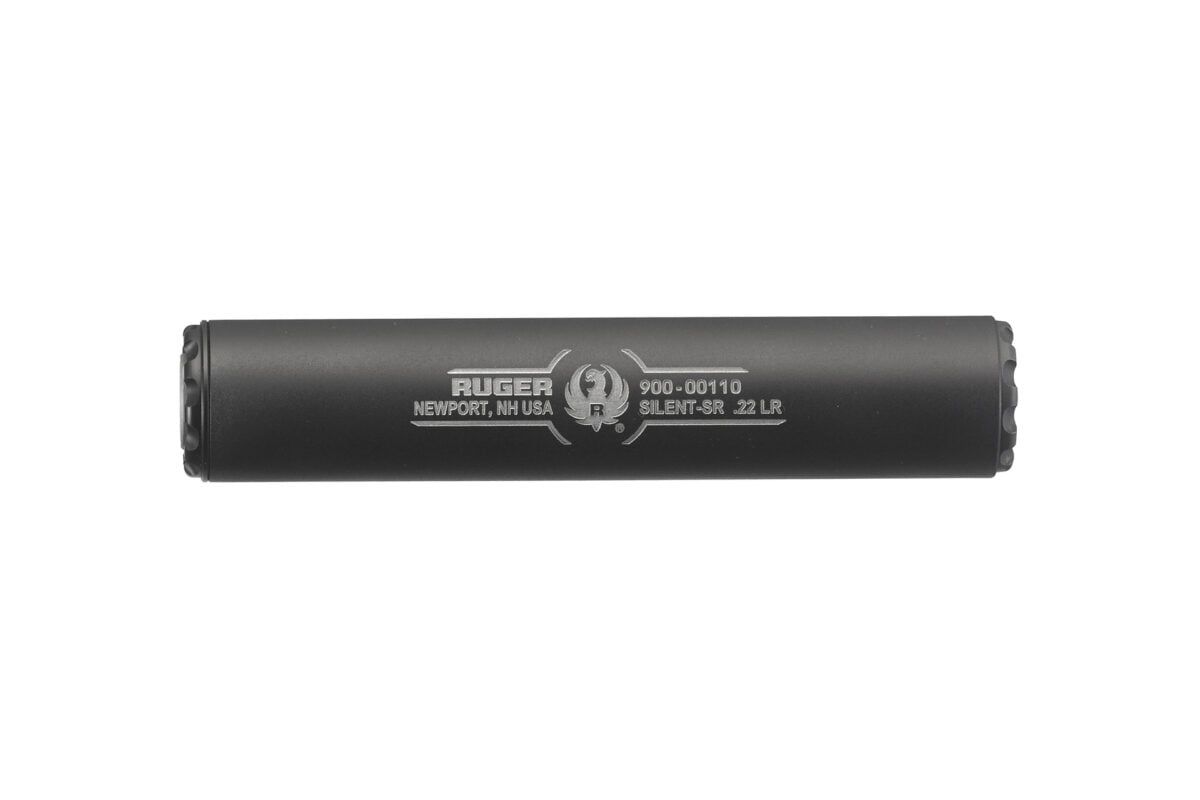 19000 - Ruger Silent-SR 22LR Direct Thread Suppressor - 1/2x28 ...