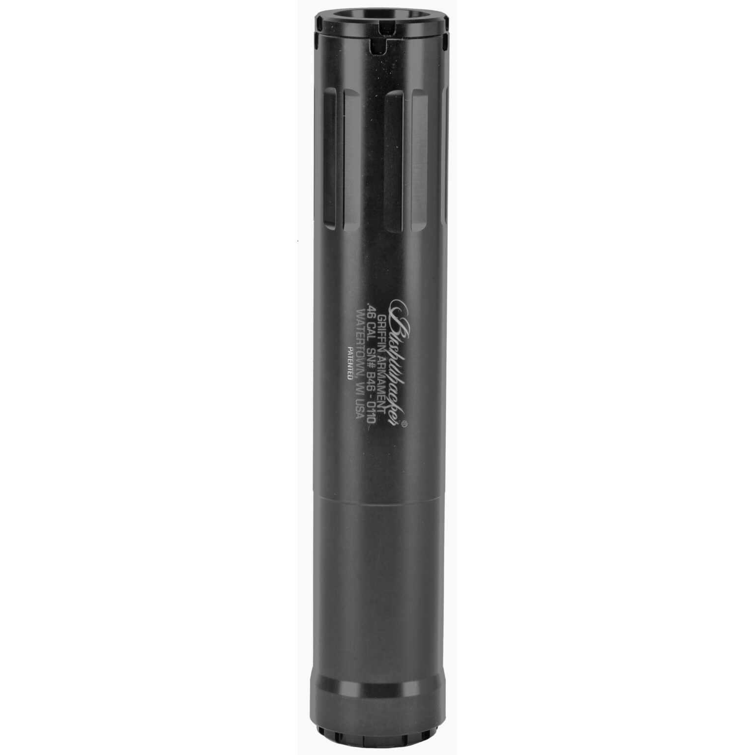GABUSH46-W - Griffin Armament Bushwhacker 46 Cal Modular QD Suppressor ...