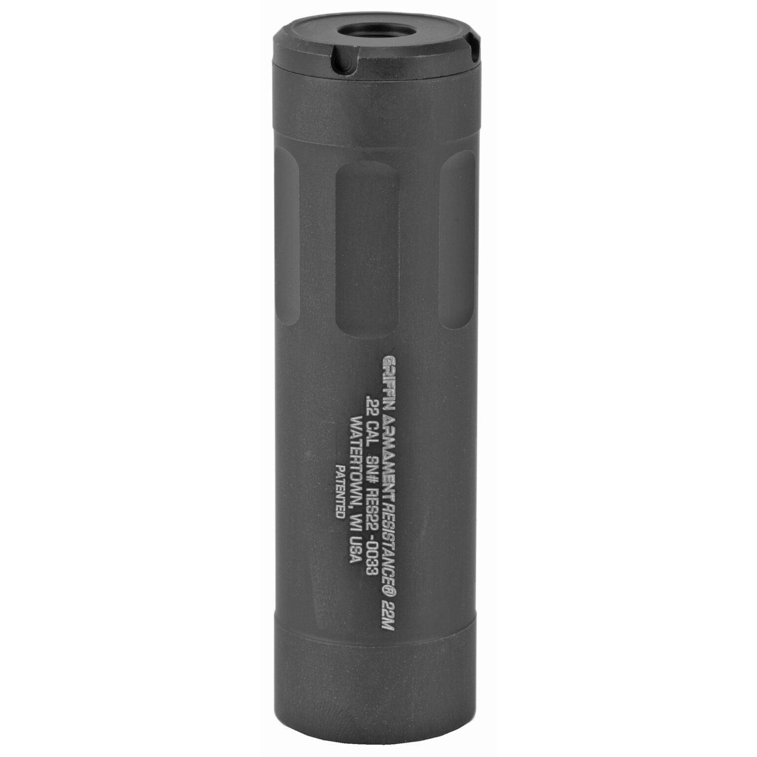 GARS22-W - Griffin Armament Resistance 22 Modular QD Suppressor - Black ...