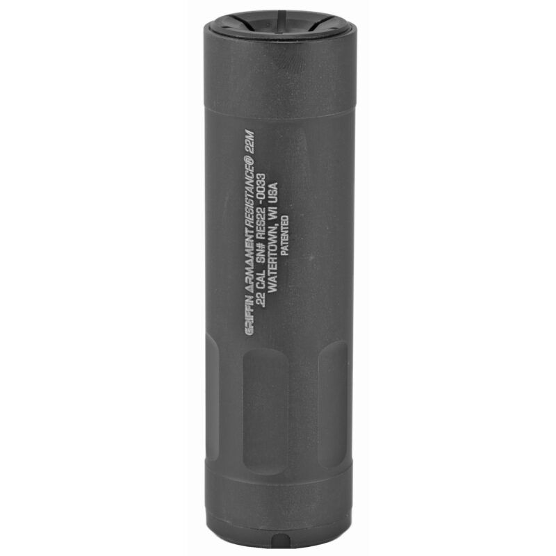 - Griffin Armament Resistance 22 Modular QD Suppressor - Black ...