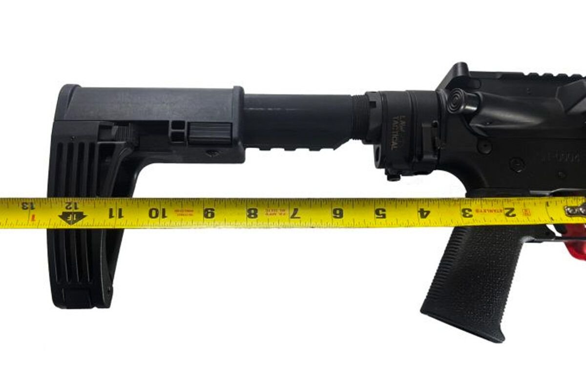 Tailhook Mod 2C - Gear Head Works Mod 2C Pistol Brace - Black ...