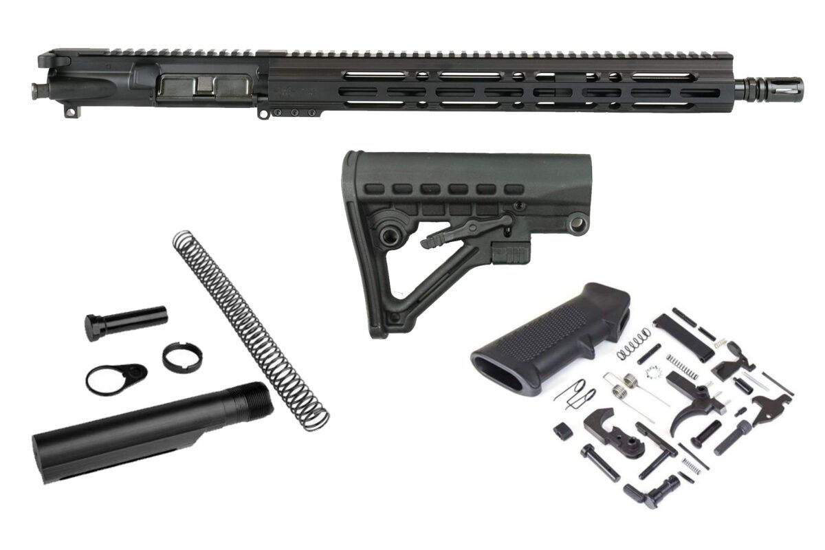 - NBS 16″ .223 Wylde Midlength Nitride M-LOK Rifle Kit - AR15Discounts