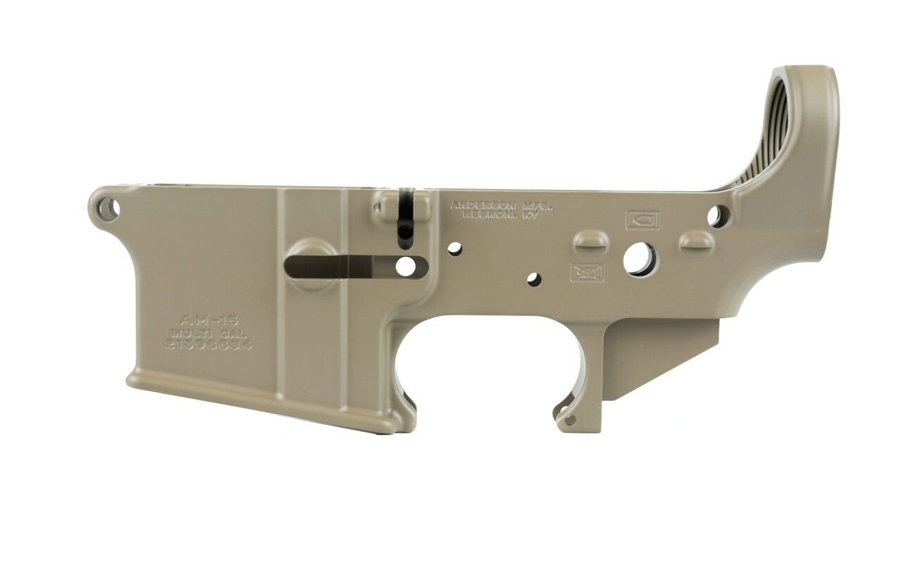 D2-K067-AG00 - Anderson Stripped Lower Receiver - No Logo - AR15Discounts