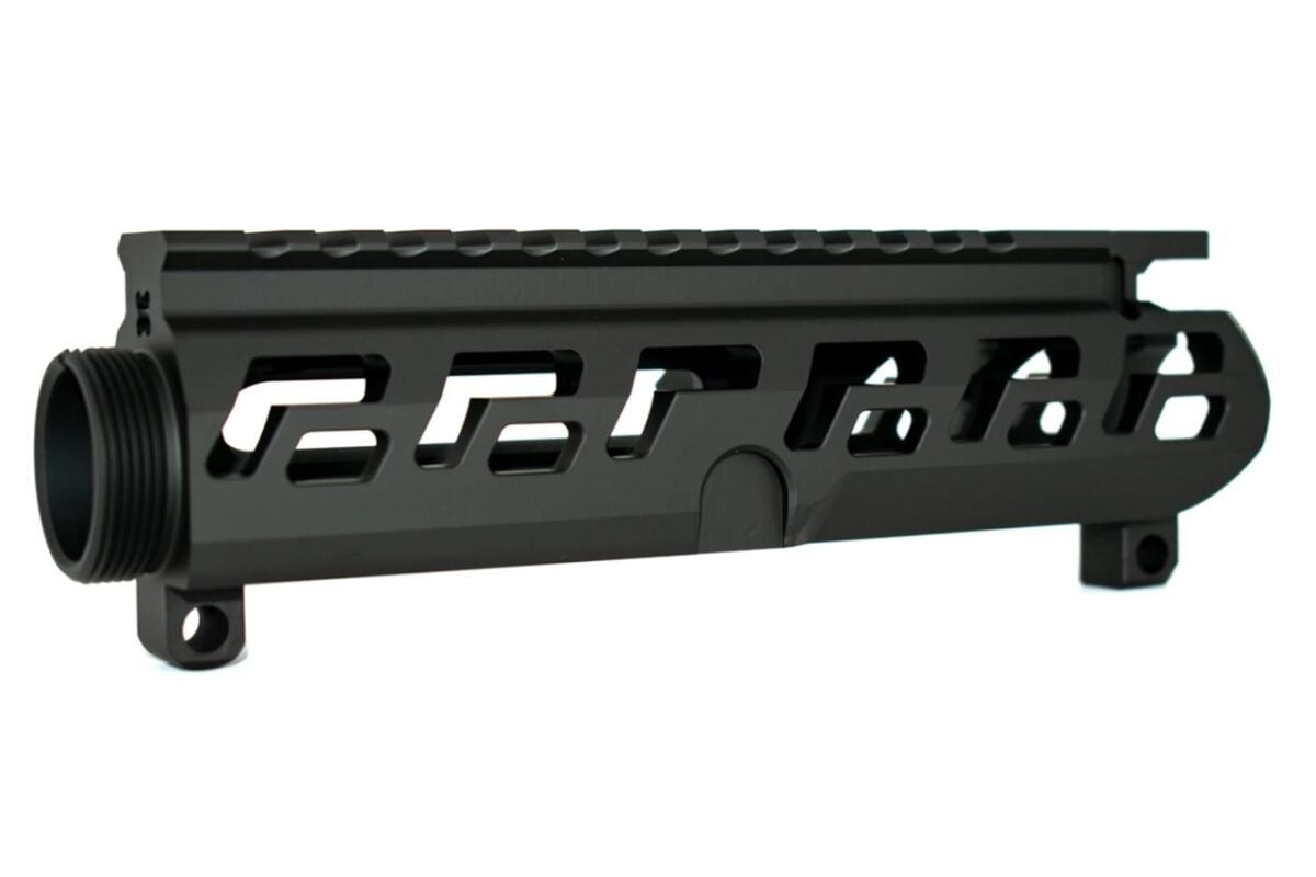 - War Dog Industries Skeletonized Upper Receiver - Black - AR15Discounts