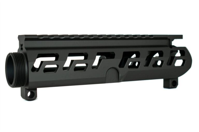 - War Dog Industries Skeletonized Upper Receiver - Black - AR15Discounts