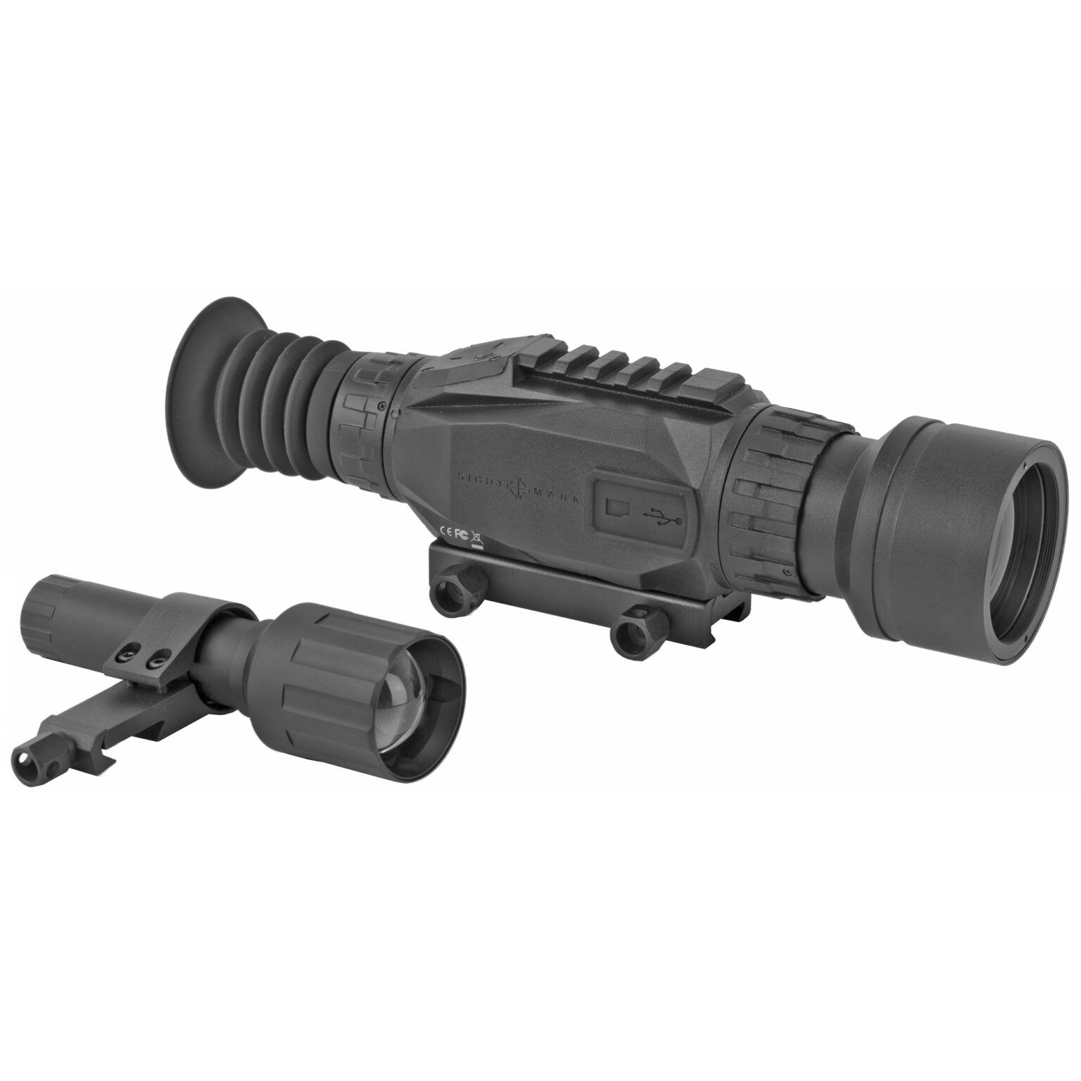- Sightmark Wraith HD 4-32x50 Day or Night Vision Riflescope - Black ...