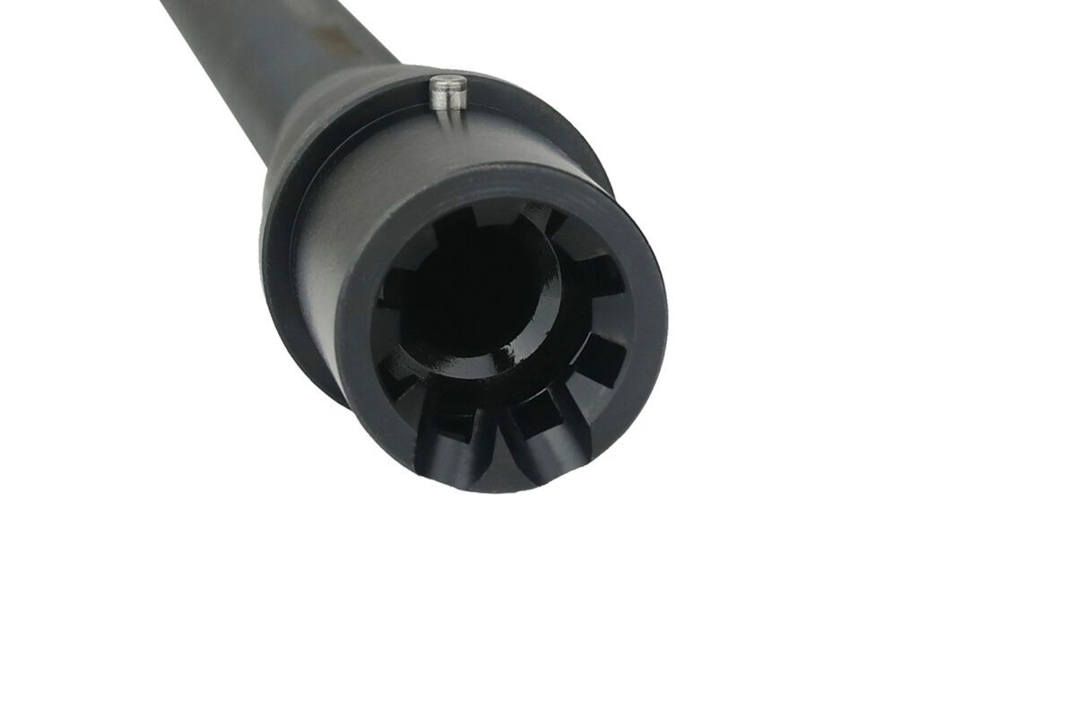 - 14.5" 5.56 NATO 1:7 Twist Black Nitride Mid-Length Barrel - AR15Discounts