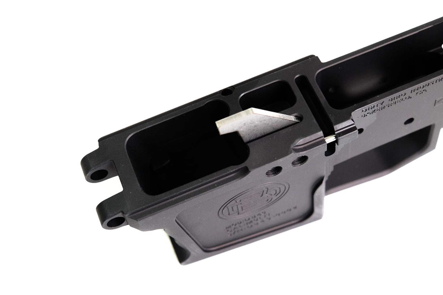 D163 - Dirty Bird DB45 AR-45 Stripped Billet Lower Receiver - AR15Discounts