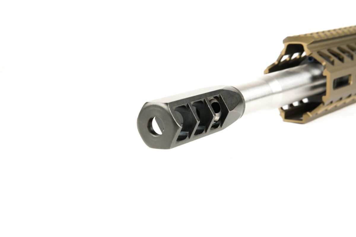 3GUN - 5/8-24 - Kahntrol Solutions AR-10 3-Gun Muzzle Brake - 5/8-24 ...