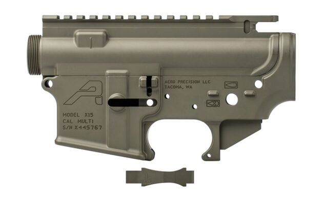 - Aero Precision AR-15 Threaded Assembled Receiver Set w/ Trigger Guard ...