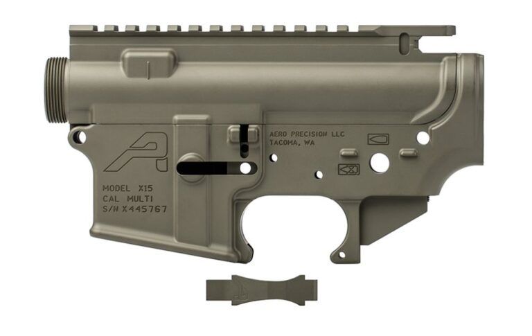 - Aero Precision AR-15 Threaded Assembled Receiver Set w/ Trigger Guard ...