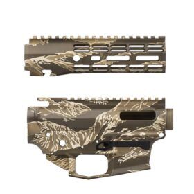 - Aero Precision M4E1 Builder Set w/ Enhanced M-LOK Handguard - OD Snakeskin - AR15Discounts