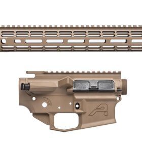 - Aero Precision M4E1 Builder Set w/ 15" ATLAS R-ONE M-LOK Handguard - Midnight Rider Cerakote ...
