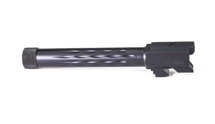- Faxon Firearms For GLOCK 17 Flame Fluted Barrel, Threaded, Nitride ...