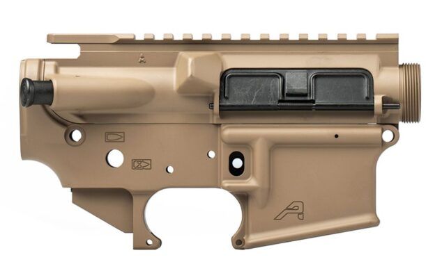 APCS100821 - Aero Precision AR-15 Threaded Assembled Receiver Set - FDE ...