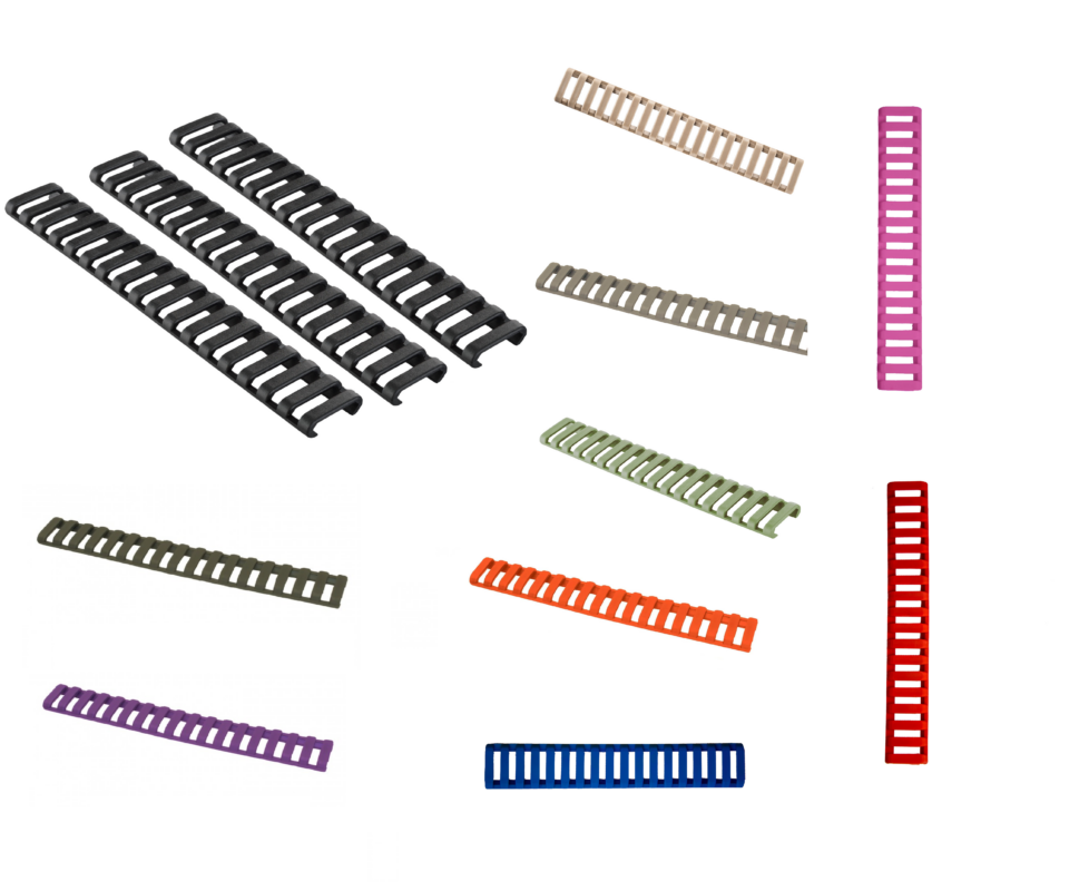 - Ergo 18-Slot Ladder LowPro Rail Covers 3PK - AR15Discounts
