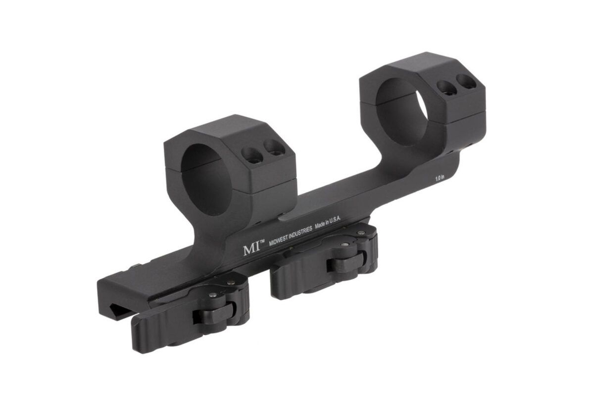 - Midwest Industries 1" QD Scope Mount - 1.5" Offset - AR15Discounts