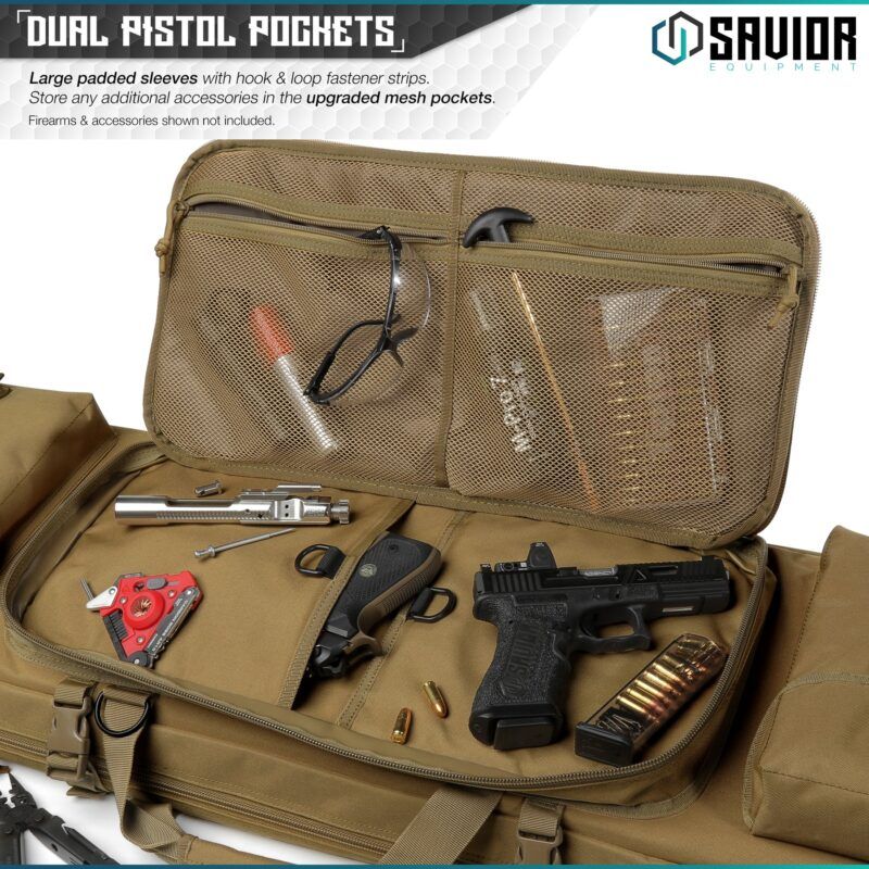 - Savior Equipment Urban Warfare Double Rifle Bag - Suitable for Rifle ...