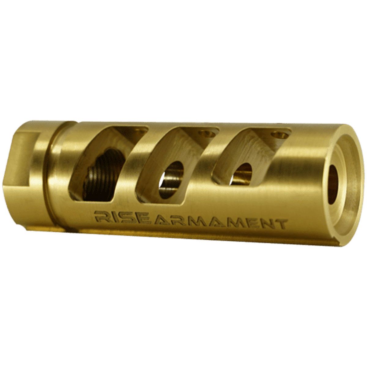 RA-701-223-TIN - RISE Armament RA-701 1/2x28 22 Cal Compensator - TiN ...